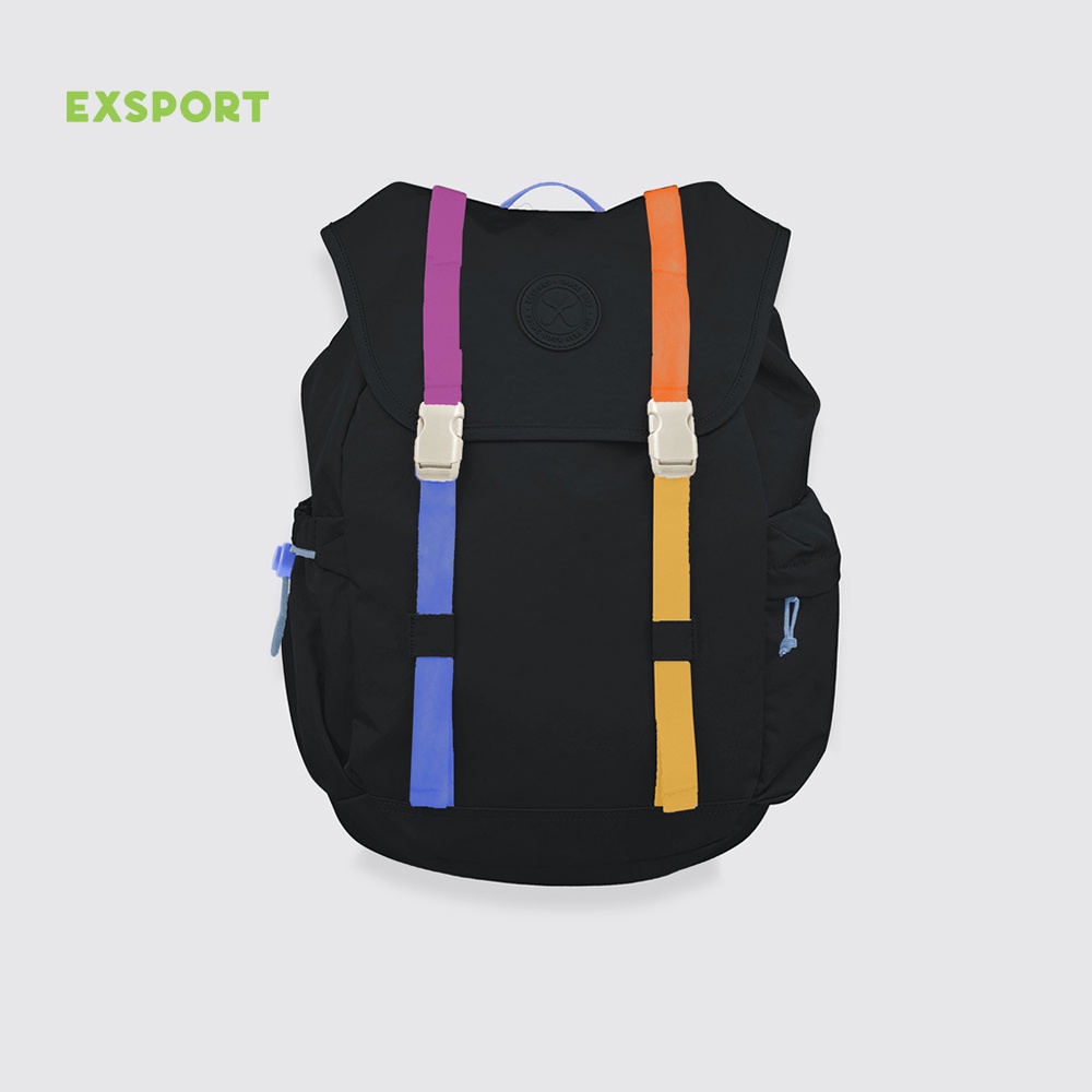 HITAM Exsport Scholar Laptop Backpack - Black L | Shopee Malaysia