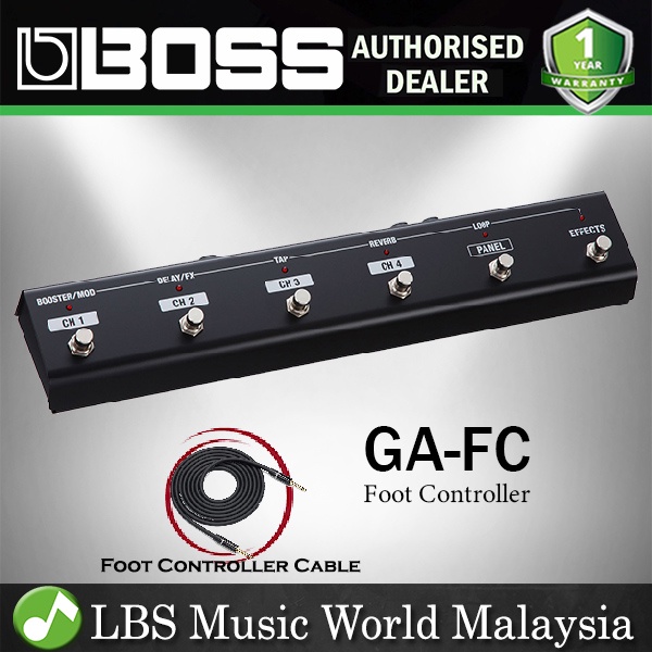 Boss GA-FC Foot Controller for Roland GA-112 GA-212 Combo Amplifier Amp ...