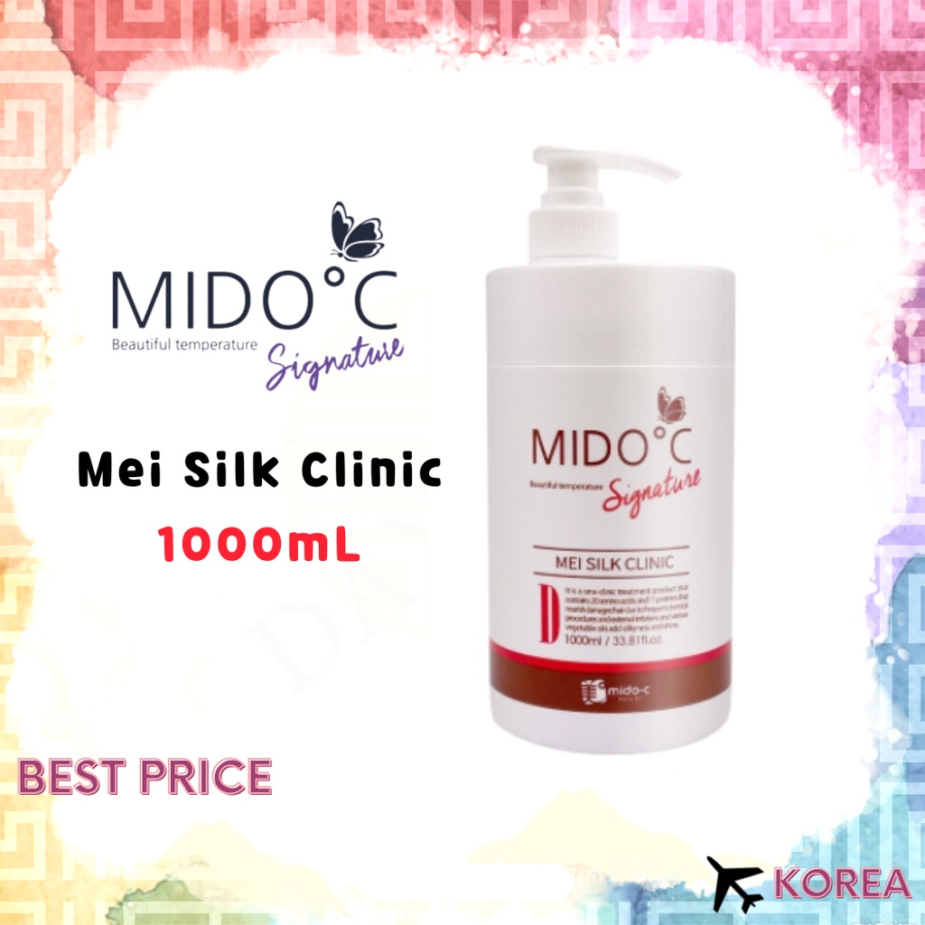 [Mido-C] 2 in 1 Hair treatment mei signature silk clinic 1000ml ...