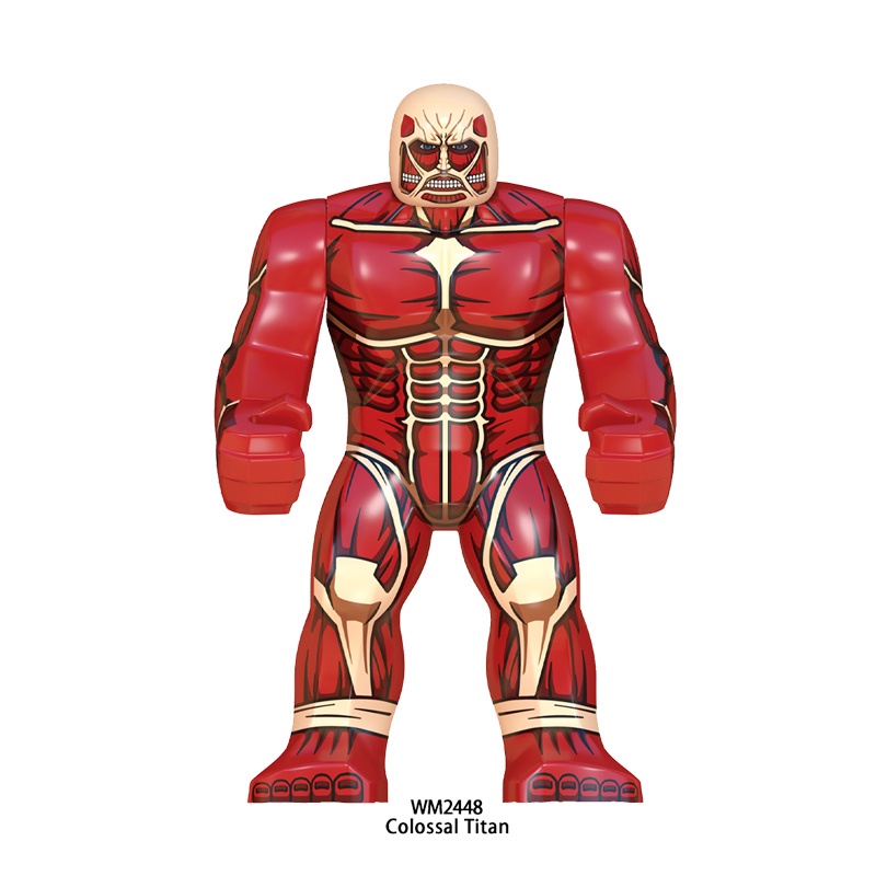Attack on Titan Eren Armin Levi Mikasa Ackerman Colossal Armored ...