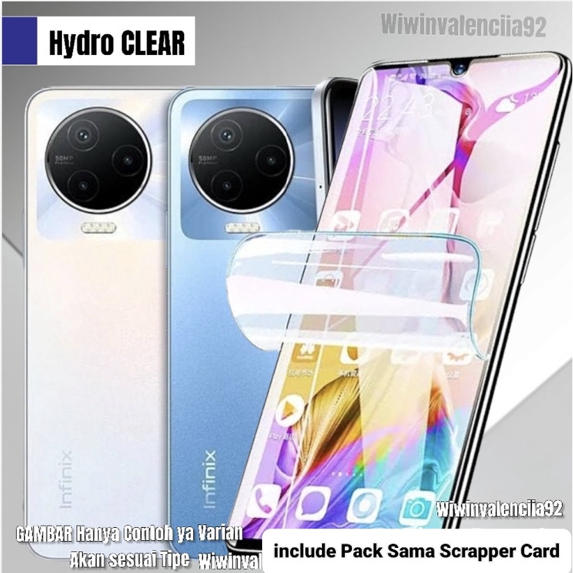 Anti-scratch Flex Infinix Note 12 2023 Hydrogel Solar Screen Protector ...