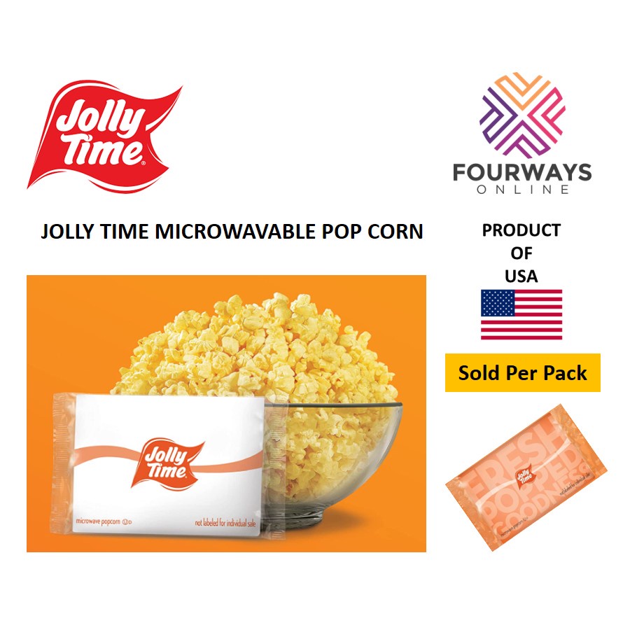Jolly Time Microwave Popcorn 84g Per Pack (Sold per Pack) | Shopee Malaysia