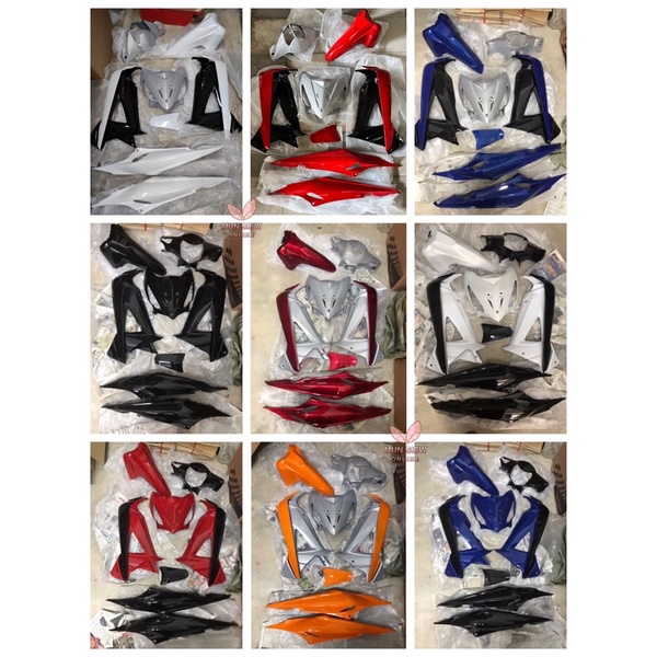 Coverset Cover Set (HLD) Honda Wave125x Wave 125x Ultimo(KOSONG ...