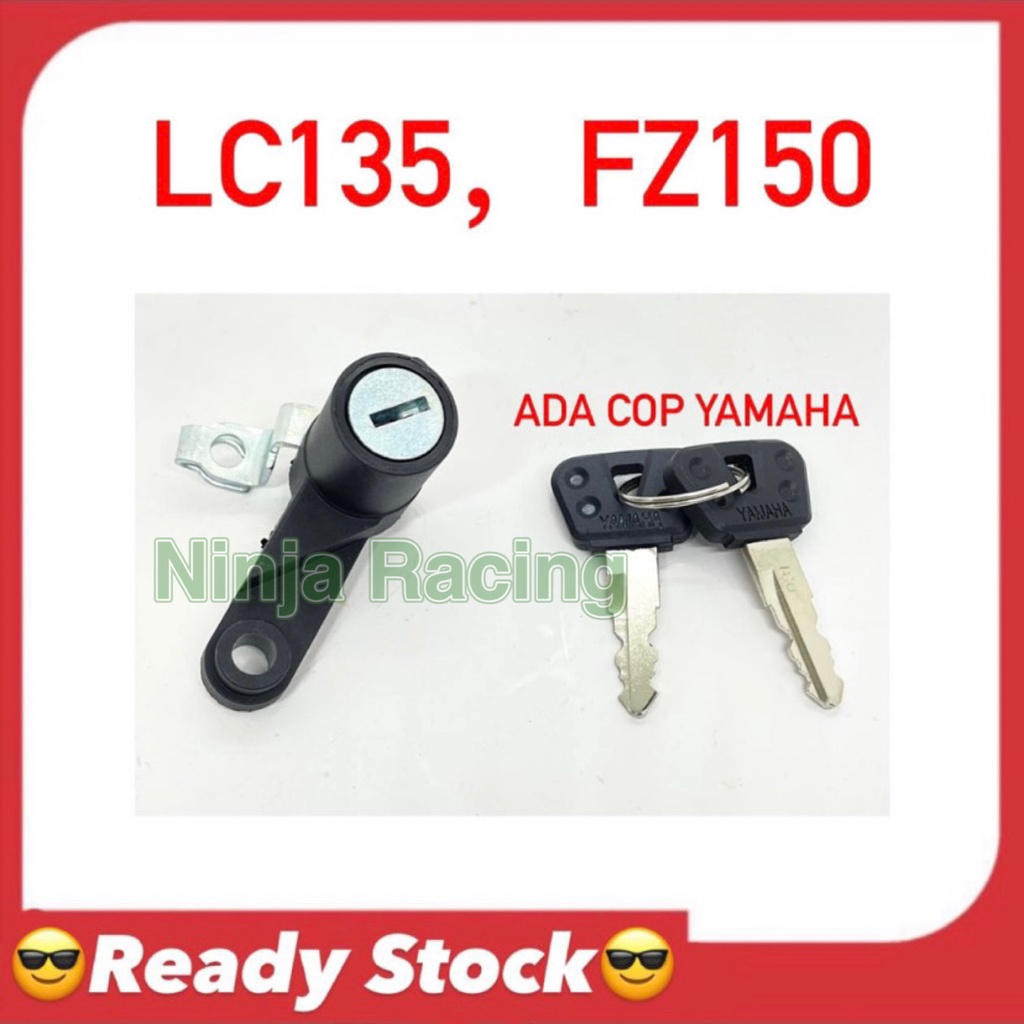 [ 2 KEY ] YAMAHA 135LC LC135 LC 135 V1 LC V1 FZ150 FZ OLD SEAT LOCK ...