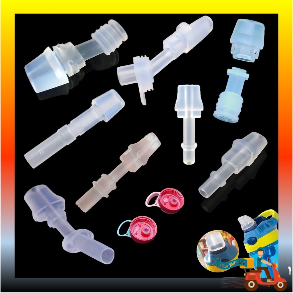 Straw Replacement for Kids Bottle Condick Nozzle Silicone Plastic BPA ...