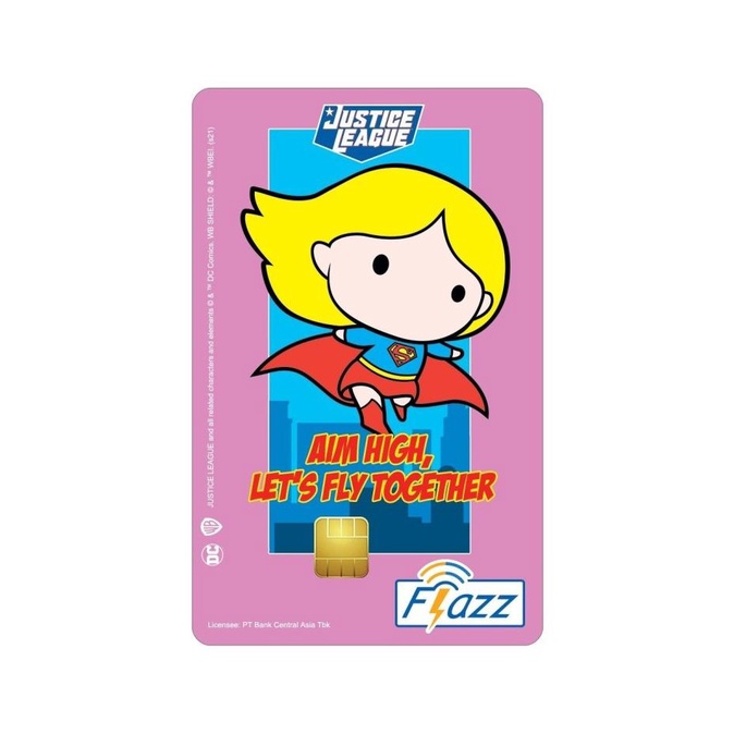 Flazz Card Limited Edition Justice League Supergirl GEN 2 | Shopee Malaysia