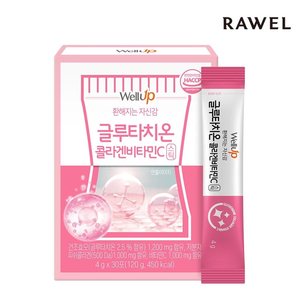 RAWEL Korea Whitening Collagen Glutathione Collagen VitaminC (4gX30ea ...