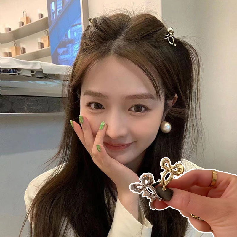 [Magpie] Princess head small clip metal high-end hair accessories ...