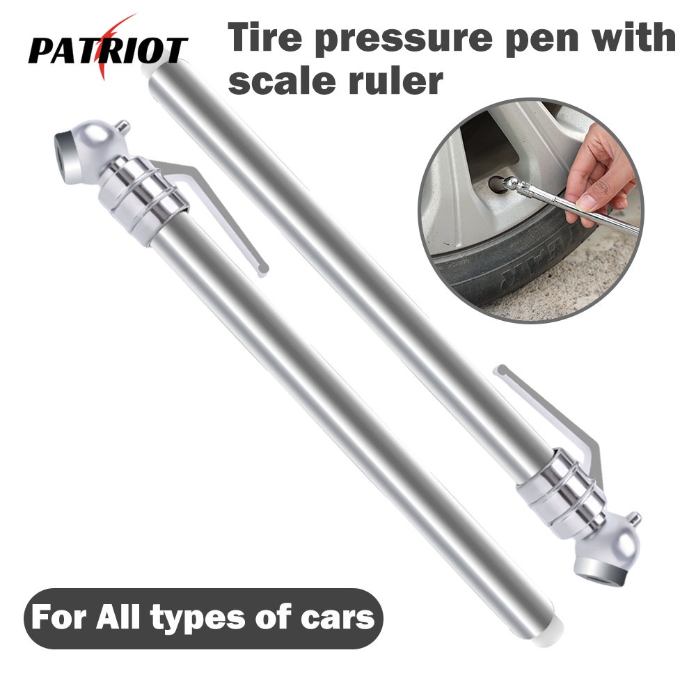 1Pc Tyre Tire Air Pressure Tester 5-50PSI Mini Test Meter Gauge Pen ...
