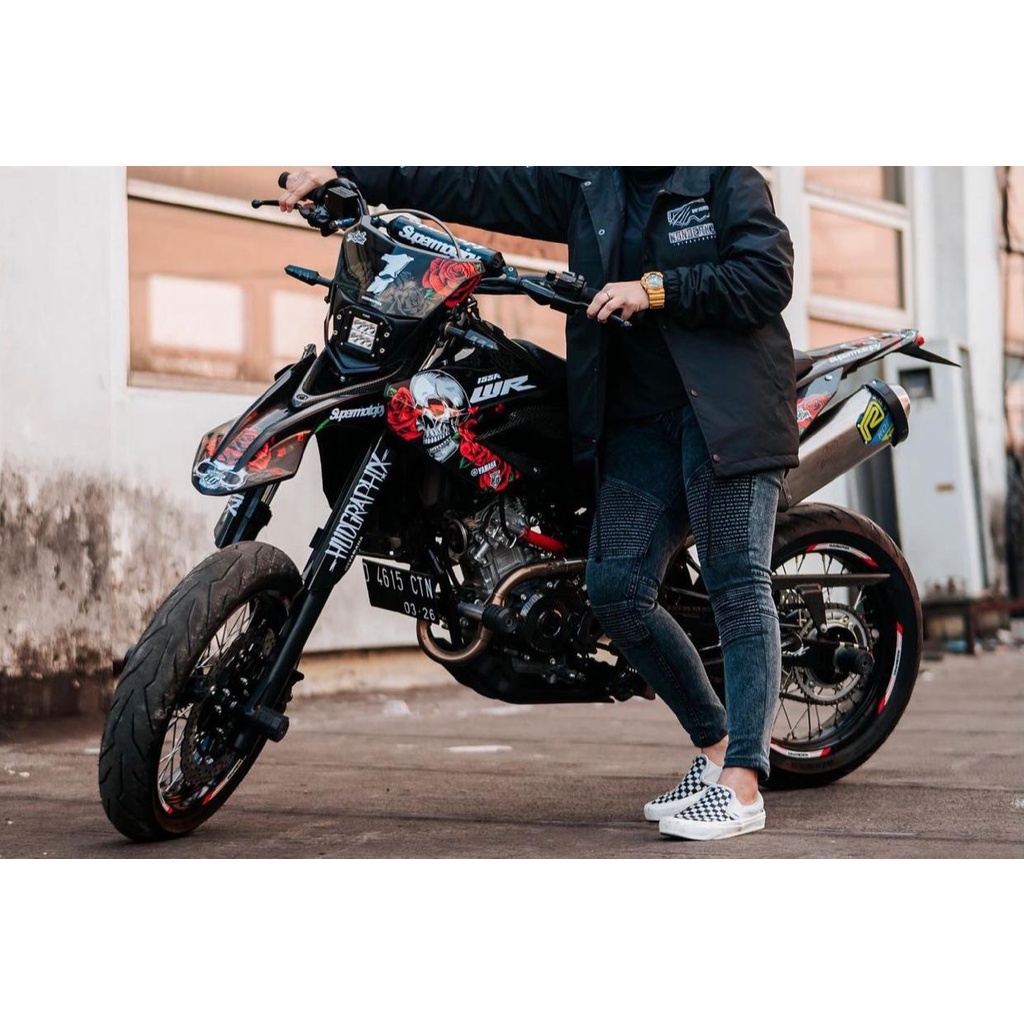 DECAL STICKER MOTOR WR 155 R WR 155R FULLBODY - DECAL STICKER SUPERMOTO ...