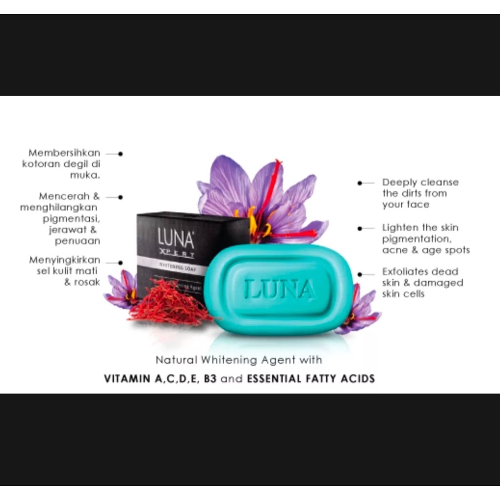 LUNA XPERT WHITENING SOAP 100g ( VOL 60 ) | Shopee Malaysia