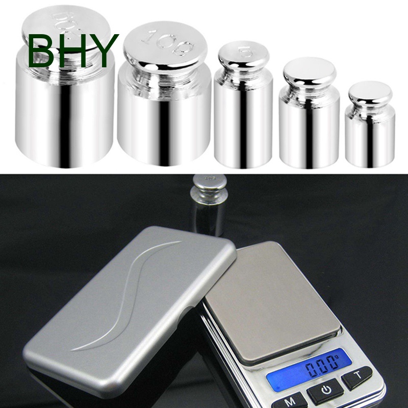 BHY 1g 2g 5g 10g 20g Grams Precision Chrome Weights Scale Calibration ...