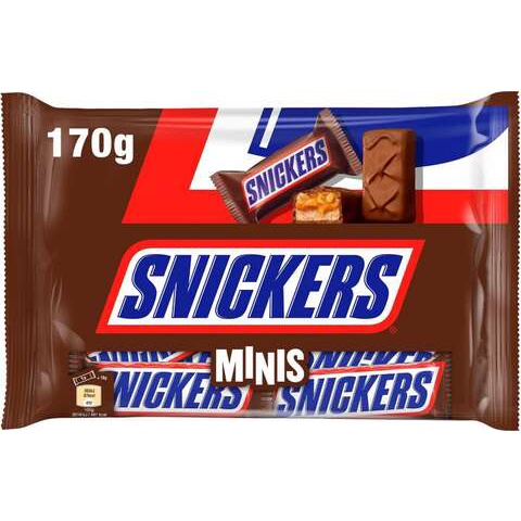 (Ready Stock!!) Snickers Minis Chocolate Sharebag Travel Edition 150g ...