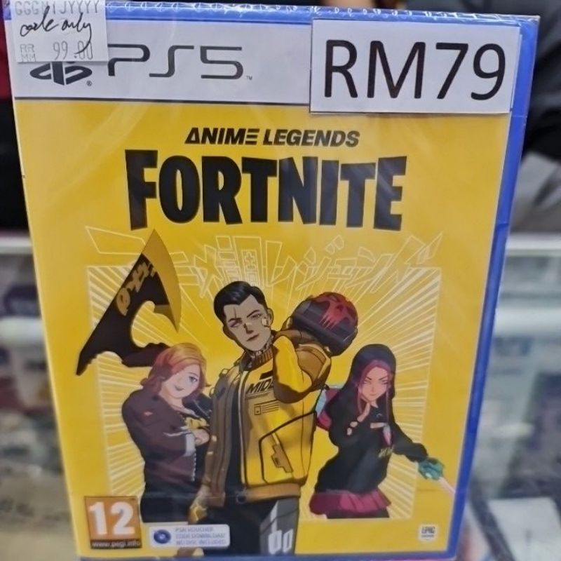 ps5 fortnite anime Legend English r2 new and sealed rm79 code only same ...