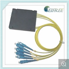 PLC splitter SC/UPC 2/4 box splitter separator 2x4 optical fiber ...