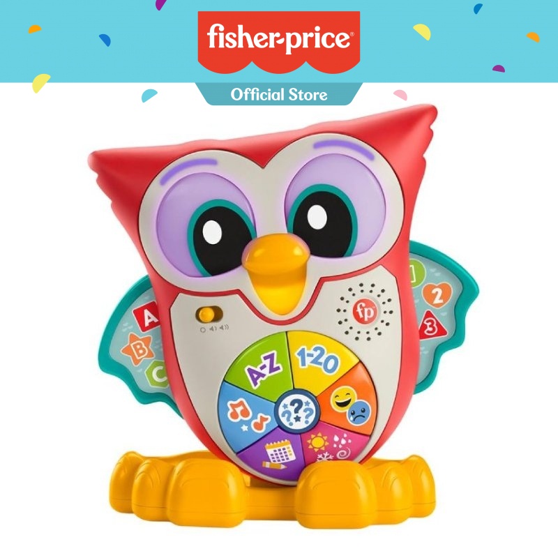 Fisher Price Linkimals Light Up & Learn Owl Interactive Musical Learning Toy | Shopee Malaysia