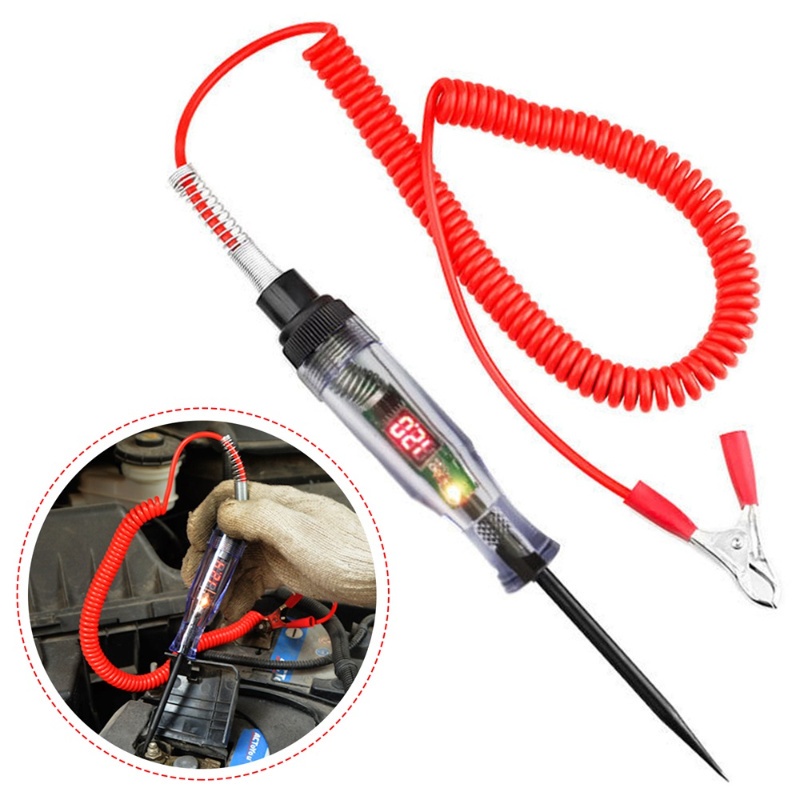 Car Circuit Tester Pen Auto Fuse Test Probe Light Bulb Automobile ...