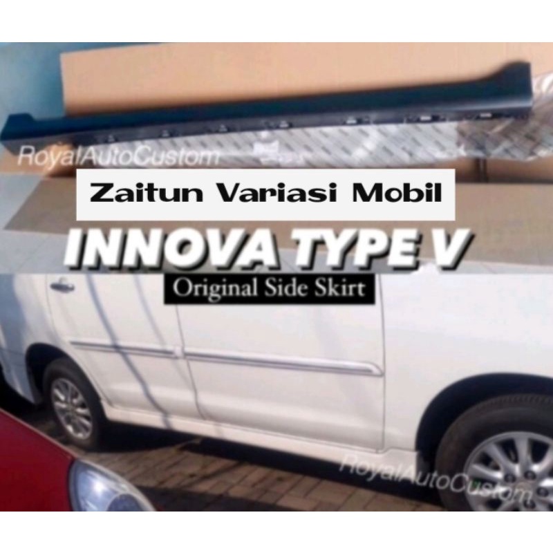 Original inova Sideskirt type V bodykit innova side skirt left or right ...