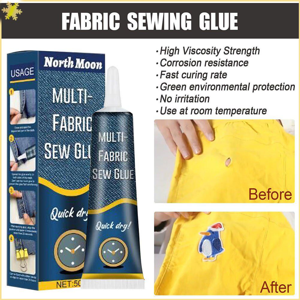 [LBE] Sewing Glue Fabric Sewing Glue Special Glue For Shoes Clothes ...