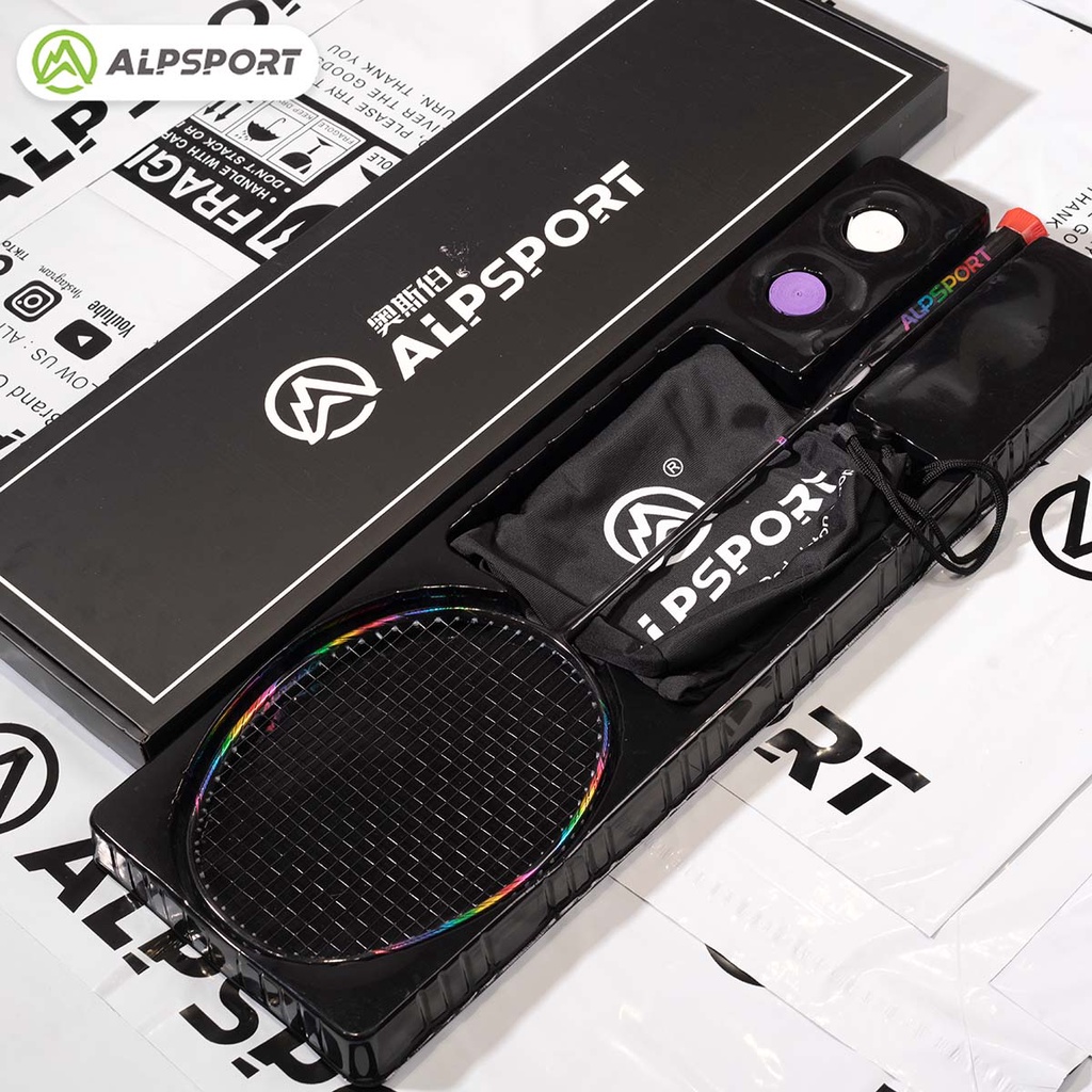 ALP BBQ2.0 8U G5 100% Full Carbon Fiber Super Light Single Badminton ...