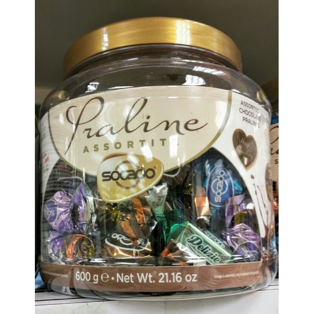 Socado Assorted Chocolate 600g | Shopee Malaysia