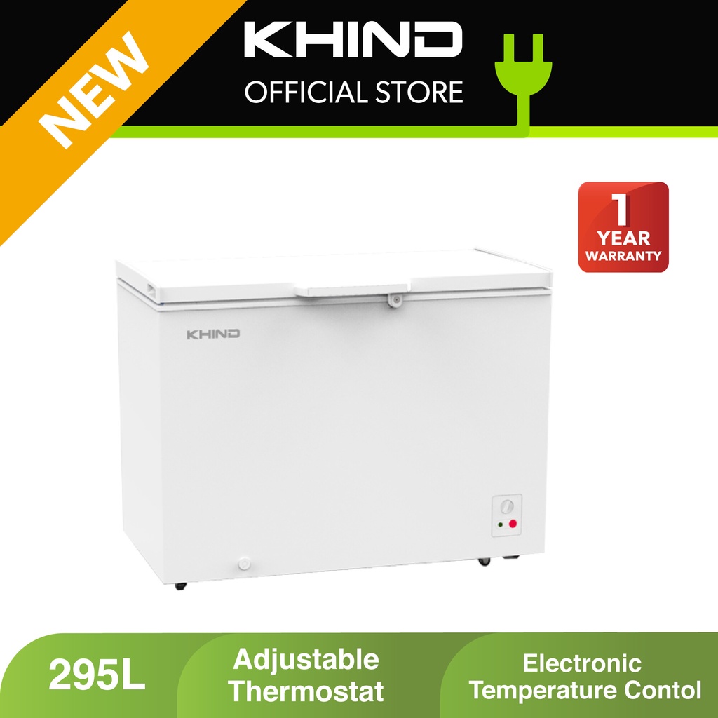 Khind 295L Chest Freezer FZ295 (Fast delivery) | Shopee Malaysia