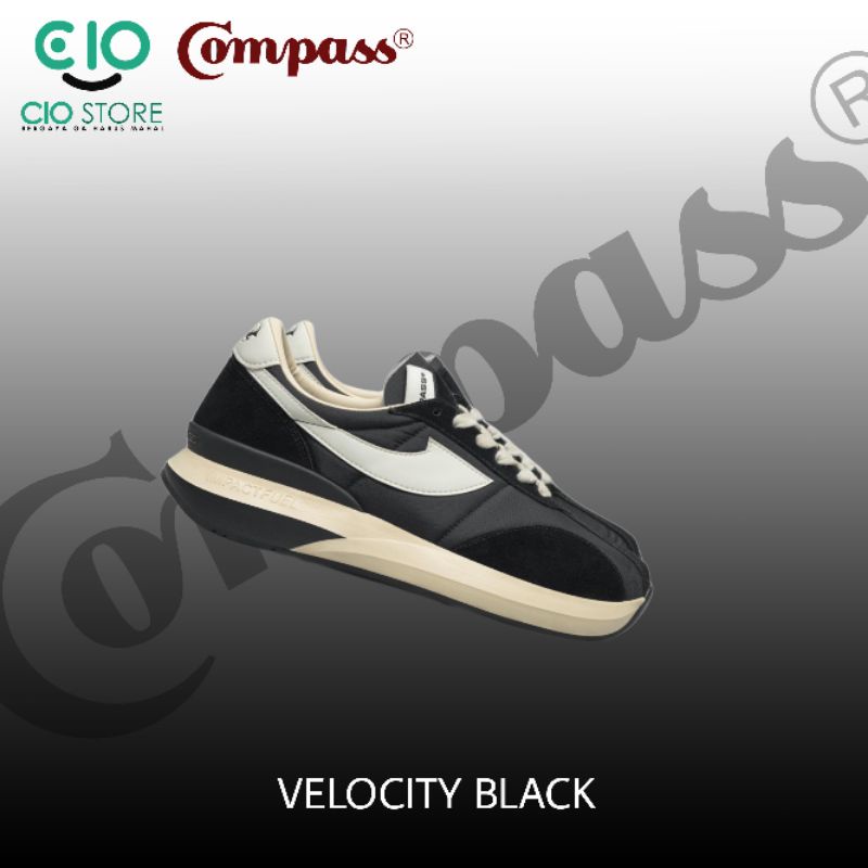 Compass velocity black white Shoes (original) | Shopee Malaysia