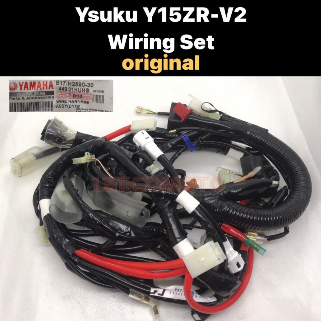 Original Y15 ZR V2 Y15ZR YSUKU V2 Wiring Set Wayaring Wire Harness BODY COMPLETE SET WIRE WAYAR ...
