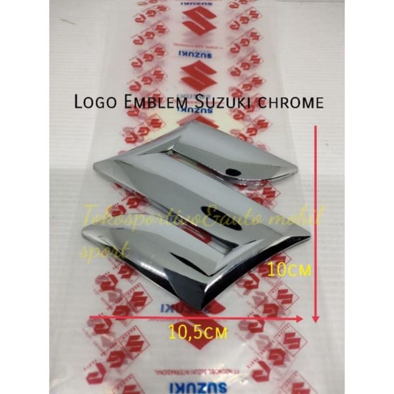Suzuki S KROME UNIVERSAL Car LOGO Letters EMBLEM LOGO SUZUKI | Shopee ...