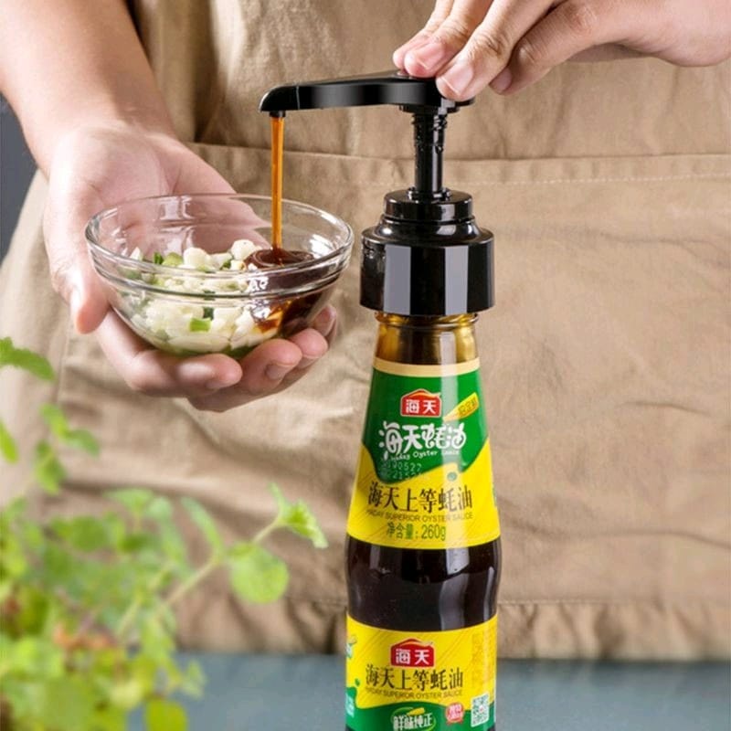 Oyster Sauce Dispenser Sauce Pump Head Oil Chili Tomato Sauce Bottle Head Squeezer Soy Sos Pam ...
