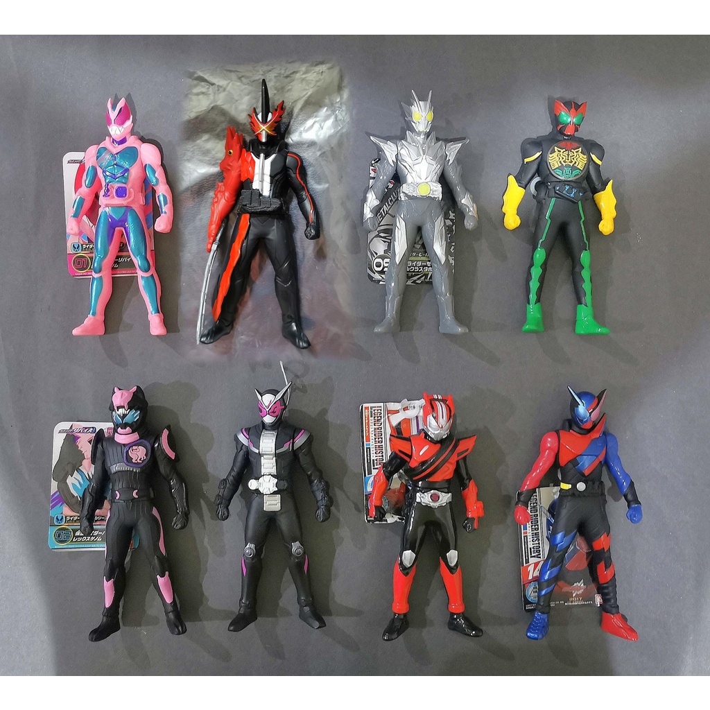 🔥Ready Stock🔥Bandai Japan Kamen Rider zio zero one saber sofubi figure ...