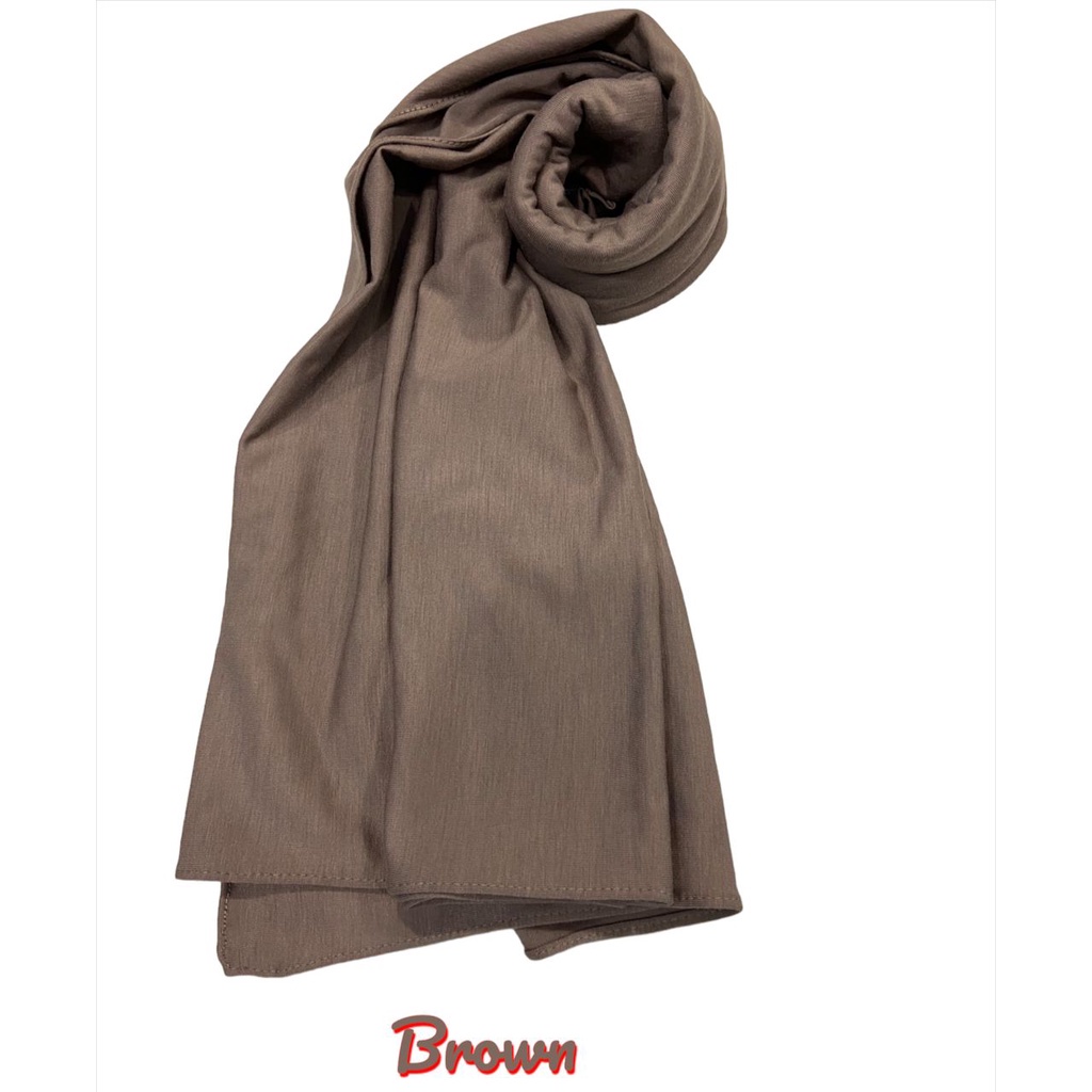 Shawl Cotton Jersey Premium (shawl malas) | Shopee Malaysia