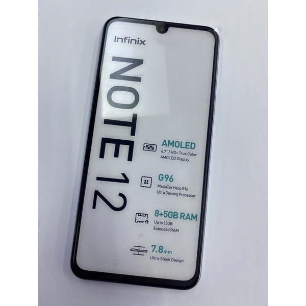 INFINIX NOTE 12 1:1 Dummy Phone (Palsu/fake) display only (collection ...