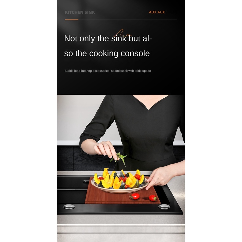 [NEW] Premium Nano Sink Package Deals 7545 Stainless Steel Sinki Dapur ...