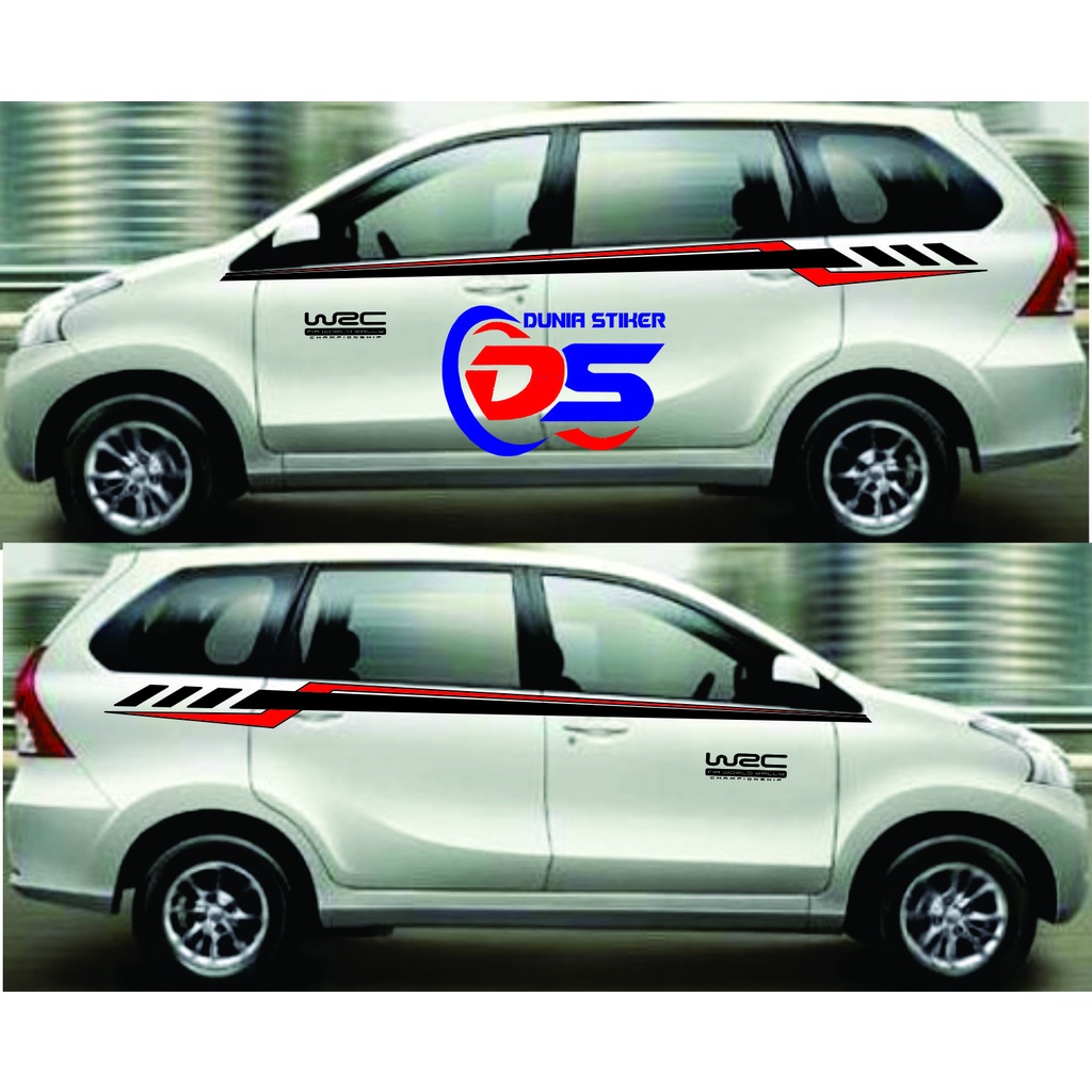 Hidayah shop Sticker Sticker Striping List Wrc Sticker Xenia Avanza ...