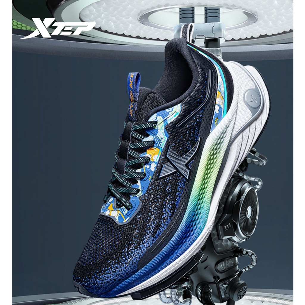 Xtep Engine Men Running Shoes Ace Shock-Absorbing Lightweight Support ...
