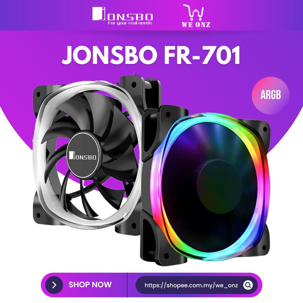 Jonsbo FR-701 ARGB 12cm FAN | Shopee Malaysia