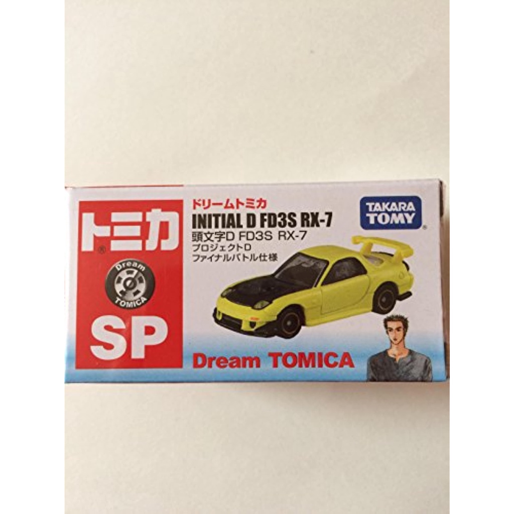 Seven & Eye Dream Tomica Initial D FD3S RX-7 Project D Final Battle Specifications | Shopee Malaysia
