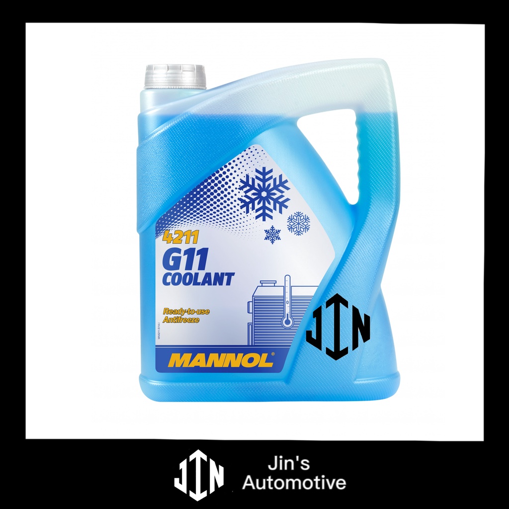 MANNOL COOLANT G11 4211 5 LITER 100% ORIGINAL | Shopee Malaysia