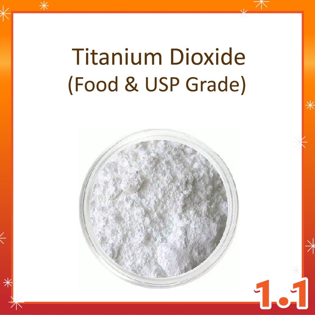 Titanium Dioxide (Food & USP Grade) 100g | Shopee Malaysia