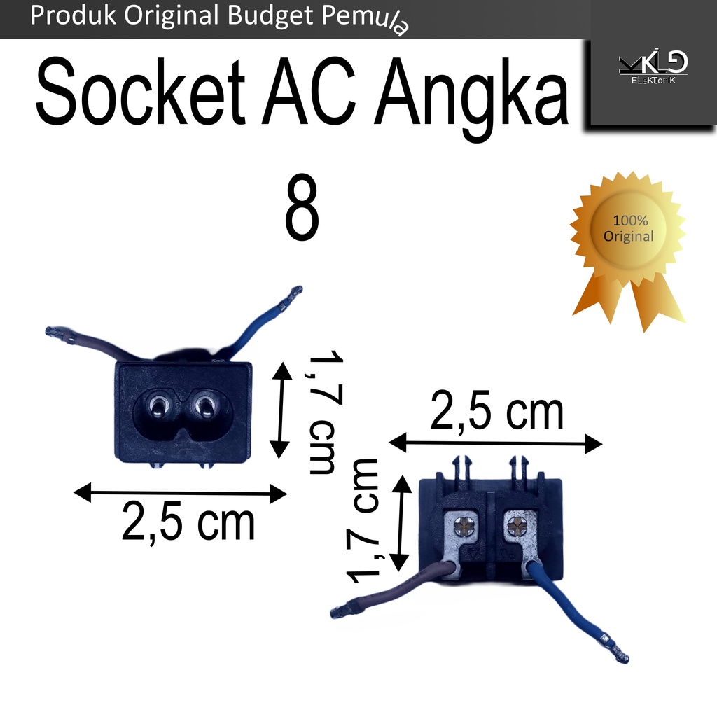 Ac Power Socket NUMBER 8 Inlet Outlet Chassis Socket Copotan | Shopee ...
