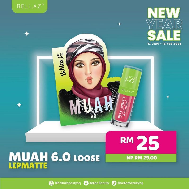 [𝗖𝗟𝗘𝗔𝗥𝗔𝗡𝗖𝗘 𝗦𝗔𝗟𝗘] Limited Edition Soft Lipmatte Mini MUAH by Bellaz 6.0 ...