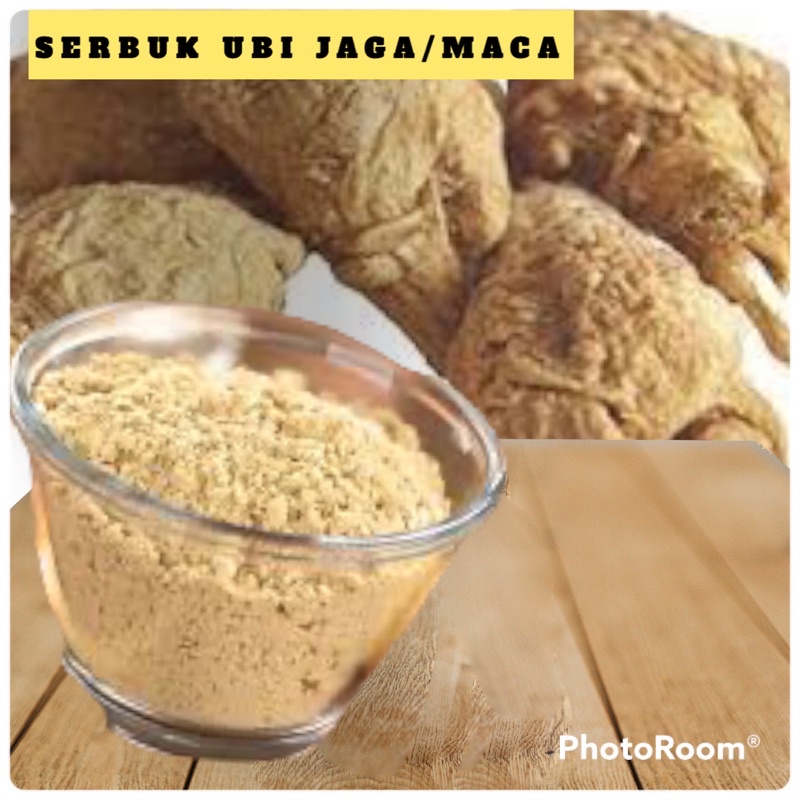 SERBUK UBI JAGA/MACA kuning (100g) | Shopee Malaysia