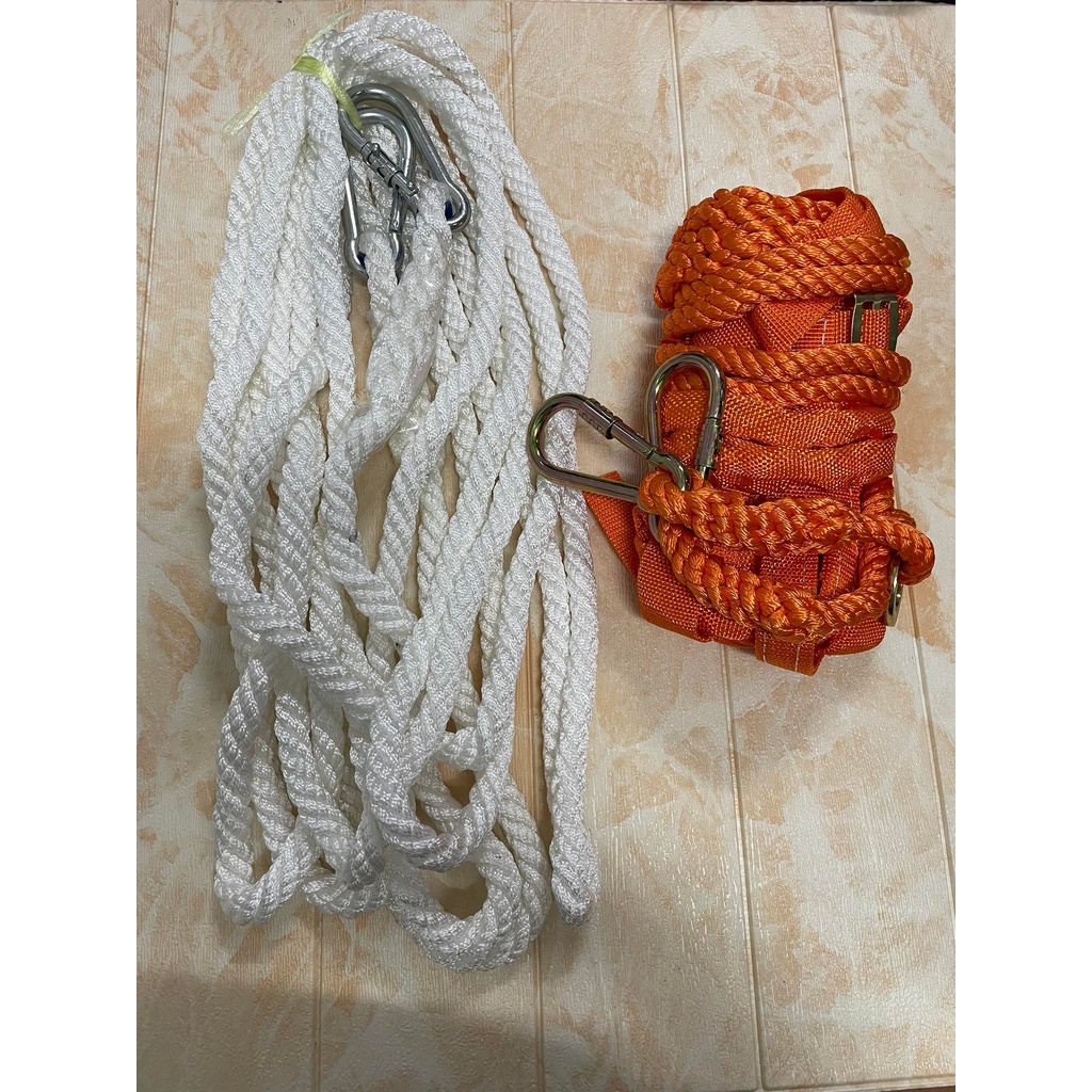 FULL SET Tali Keselamatan Pekerja Ikat badan/besi Safety Belt Worker ...