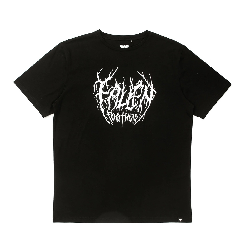 Fallen Metal Tshirt ( Black ) | Shopee Malaysia
