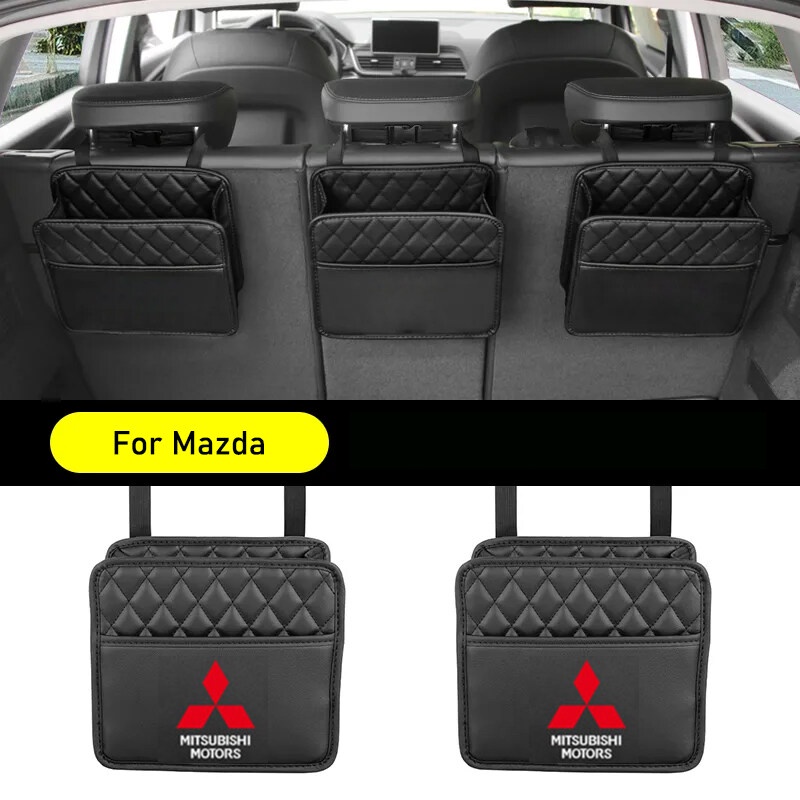 1pcs Multifunctional Car Organizer Hanging Bag Seat Back Middle Storage ...
