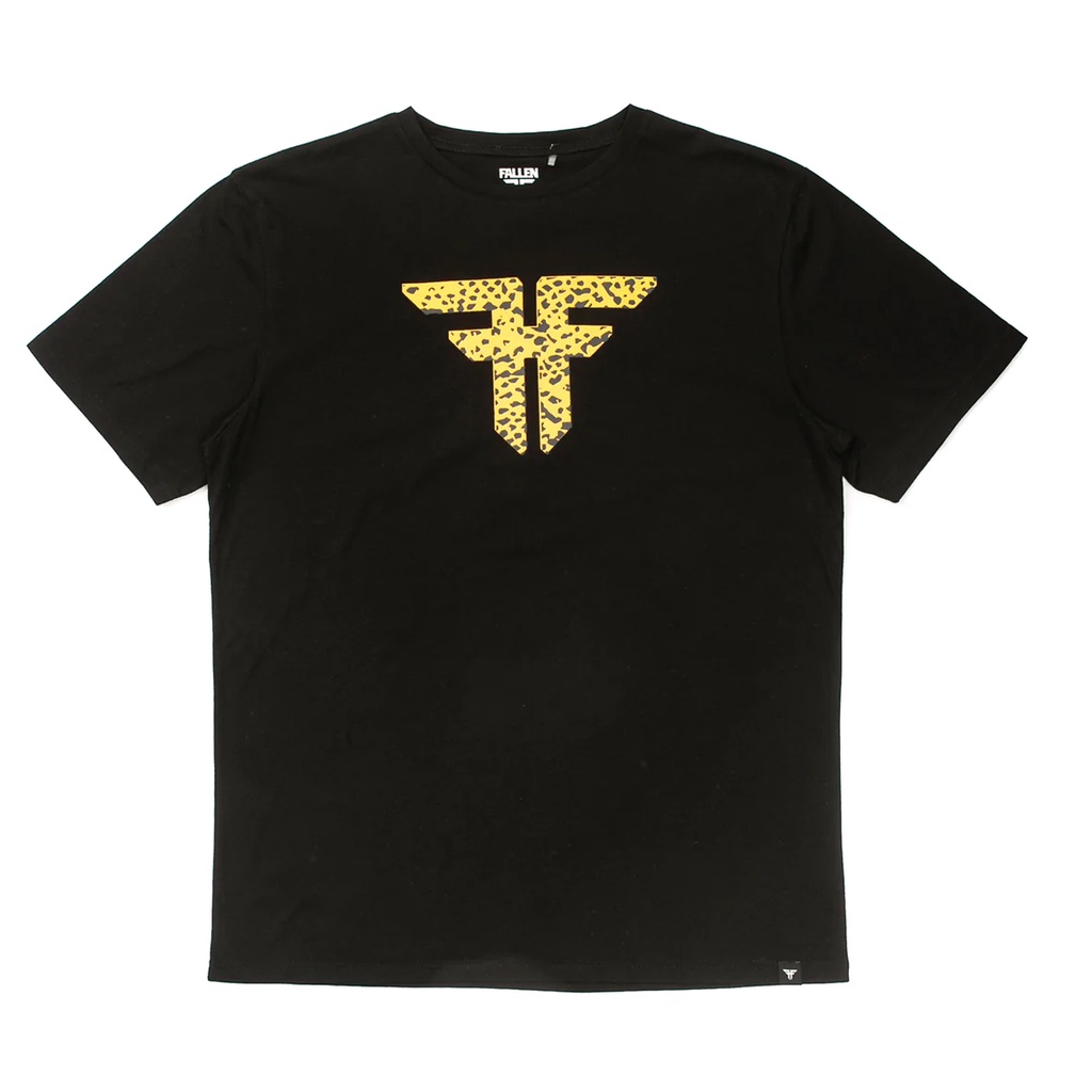Fallen Trademark Tshirt ( Cheetah / Black ) | Shopee Malaysia