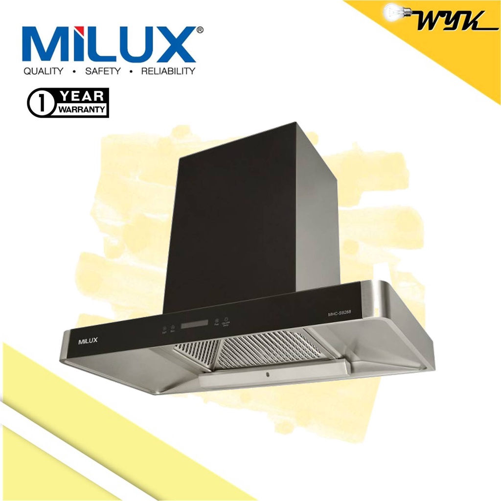 Milux Inverter DC Motor Chimney Hood MHC-9288 | Shopee Malaysia