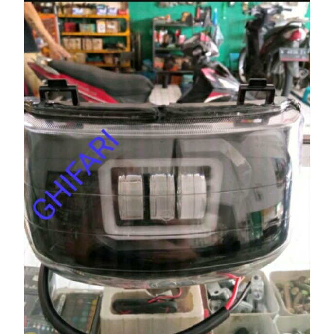 PUTIH CAHAYA MATA Old Supra X Headlamp Reflector Plus Day Old Supra ...