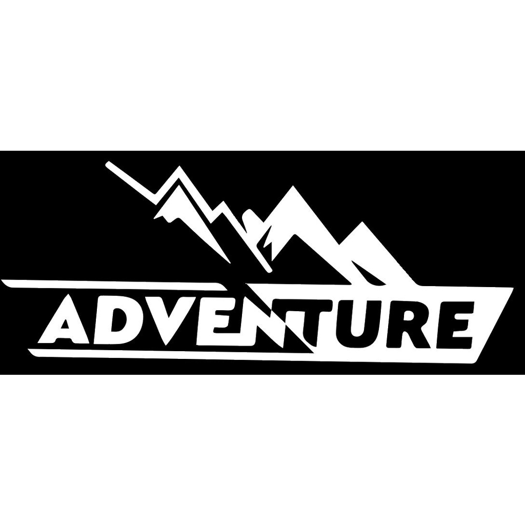 ADVENTURE STICKER, STICKER FOR BOX,BIKE,OFFROAD,CAR STICKER | Shopee ...